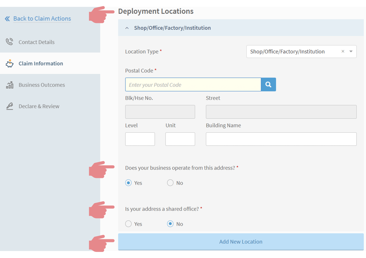 Xero PSG Claim Guide – 361DC